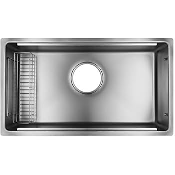 Amazon | シゲル工業 株式会社 JS15シンクシリーズ JSN-K-2F FS (1段レール) アンダーカウンター用 ステンレスシンク | キッチンシンク