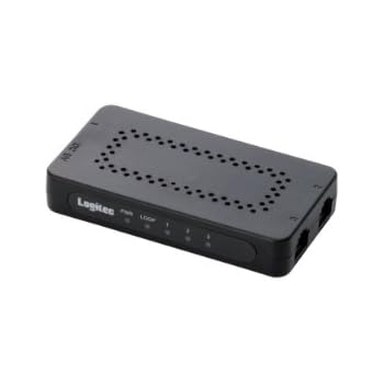 Amazon | ロジテック スイッチングハブ 3ポート 10/100Mbps AC電源 小型 LAN-SW03PSBE | Logitec(ロジテック) | パソコン・周辺機器 通販
