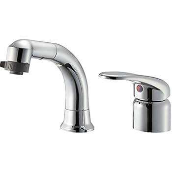 Amazon | SANEI シングルスプレー混合栓 K37110EJV-C-13 | 洗面水栓