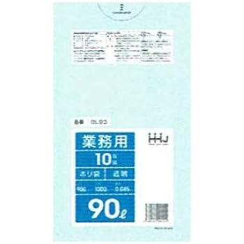 Amazon.co.jp： ポリ袋 90L LLDPE 0.05×900×1000mm 【透明】 10枚×20冊 （200枚） GL98: ドラッグストア
