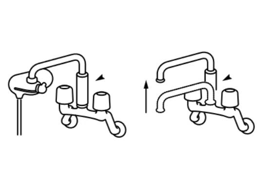 Amazon | SANEI(サンエイ) 水栓パイプソケット 高さアップ 80mm PT265-16 | 給水部品