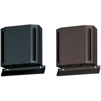 Amazon | パナソニック ベンテック VB-BW100S2-K/ブラック塗装 ステンレス製 角型パイプフード(着脱ガラリ・防虫網付) ピタンコフード | 換気口