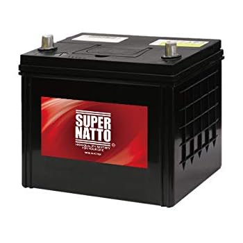 Amazon | 95D26R SUPER NATTO （スーパーナット）自動車用バッテリー(55D26R, 60D26R, 65D26R, 70D26R, 85D26R, 95D26R ...