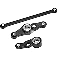 Amazon | RCスペアパーツ Tamiya DF01 / TA01 / TA02 / M1025 Upgrade Parts Aluminum Steering Assembly ...
