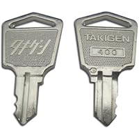 Amazon | タキゲン(純正子鍵キー) R200番 | 補助錠・錠前