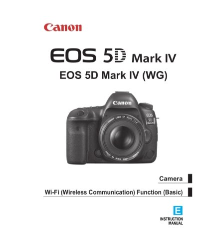 Amazon | Canon EOS 5D Mark IV Instruction Manual | Canon | Equipment