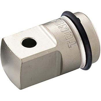 Amazon | トネ(TONE) インパクト用ソケットアダプター 差込角12.7mm(1/2") HPNA46 &19.0mm(3/4") | DIY・工具・ガーデン