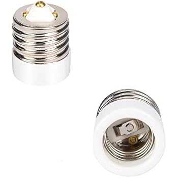 Amazon | 口金変換 アダプタ E26 を E39 へ （＋30mm）【全数を日本で検品】 | ZeroNoise | 口金変換アダプタ 通販