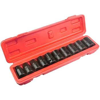 Amazon | SK11 インパクトソケットセット SHS409P クリップ色:青 差込角:12.7mm 9点 1セット | ソケットレンチ