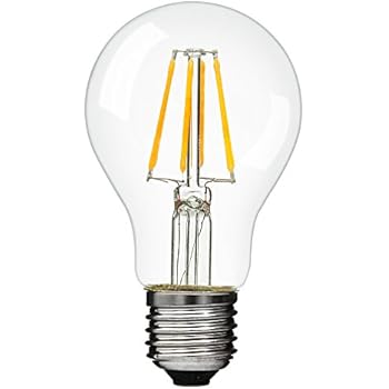 Amazon.co.jp : LED電球 E26 60W形相当 フィラメント クリアタイプ （GT-B-D8WW-E26）電球色 2700K 一般電球 8W 800lm PS60 led ...
