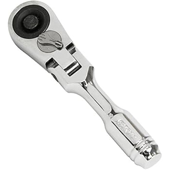 Amazon | SK11 コンパクト スタビー フレックス ラチェットハンドル 差込角 6.35mm 1/4インチ SRH2CSF | ソケットレンチ