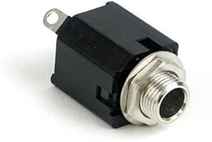 Amazon | SWITCHCRAFT MONO JACK 111X スイッチクラフト モノラルジャック ボックスタイプ | エフェクタージャック | 楽器・音響機器