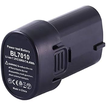 Amazon | マキタ(Makita) リチウムイオンバッテリ BL7010 7.2V 1.0Ah A-47494 | DIY・工具・ガーデン