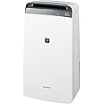 Amazon | シャープ 衣類乾燥 除湿機 CV-R180-W コンプレッサー方式 18L/日 ハイパワータイプ プラズマクラスター7000 省エネ 強力除湿 部屋干し 消臭 上下左右オート ...