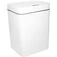 Amazon｜NUOLUX 1 セット 賢いゴミ箱 スリム ごみ 手動ゴミ圧縮機 狭い寝室のゴミ箱 インテリジェントセンシングゴミ箱 自動ビン バスケット スマートセンサーゴミ箱 スマート ...