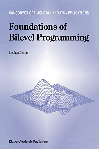 Amazon | Foundations of Bilevel Programming (Nonconvex Optimization and ...