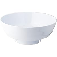 Amazon.co.jp : ナガオ 割れない ラーメンどんぶり 特大 1900ml ソリッドホワイト メガモリドン 食洗器使用可 日本製 : ホーム＆キッチン