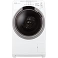 Amazon | シャープ ドラム式 洗濯乾燥機 洗濯7kg/乾燥3.5kg ES-S7H-CL ヒーターセンサー乾燥(水冷除湿) 左開き(ヒンジ左) グレージュ系 幅640mm 奥行 ...