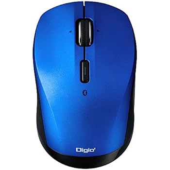 Amazon | Digio2 Bluetoothマウス 3ボタン 静音 ブルーLED 小型 ブルー MUS-BKT111BL | ナカバヤシ ...