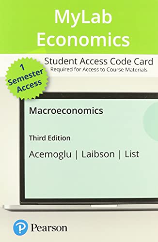 Amazon | Macroeconomics -- MyLab Economics with Pearson eText Access ...