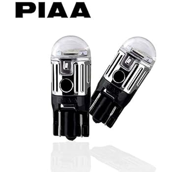 Amazon | PIAA ポジション LED 高光度LEDバルブシリーズ 6600K 120lm T10 12V 1.7W 2年保証 2個入 LEP121 | 車＆バイク | 車＆バイク