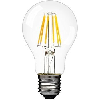 Amazon.co.jp : LED電球 E26 60W形相当 フィラメント クリアタイプ （GT-B-D8WW-E26）電球色 2700K 一般電球 8W 800lm PS60 led ...
