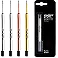 Amazon | MONAMI FX-4000 153 ボールペン替芯 0.7mm(2本)/1.0mm(2本) 4本 | 詰め替えインク | 文房具・オフィス用品
