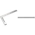 Amazon.co.jp: シンワ測定(Shinwa Sokutei) 完全スコヤ 15cm 62006 & 直尺 シルバー 30cm JIS1級 13013【セット買い】 : DIY・工具・ガーデン