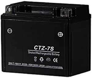 Amazon | バイクパーツセンター YTZ-7S ユアサ互換 シールド型 液入充電済 バイク用高性能バッテリー CTZ-7S | バイクバッテリー | 車＆バイク