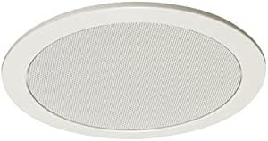 Amazon | TOA 天井埋込型スピーカー用パネル 丸型 樹脂フレーム・アルミネット 外径φ230mm CP-233W | ティーオーエー(TOA) | 天井取付型スピーカー