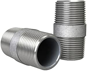 Amazon | SGP-VB規格 両 長 ニップル 25A -50L | 継手