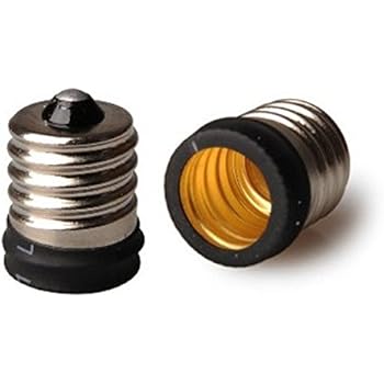 Amazon | 口金変換 アダプター E26-E14 電球 ソケット 口金 照明補助器具 (E26-E14, PC+銅) | SUPCF | 口金変換アダプタ 通販