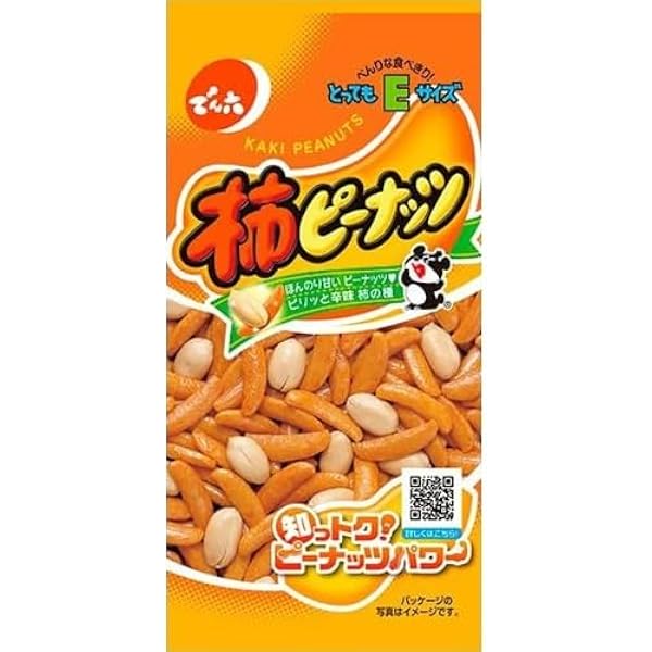 Amazon.co.jp: でん六 柿ピーナッツ 130g ×24 : 食品・飲料・お酒
