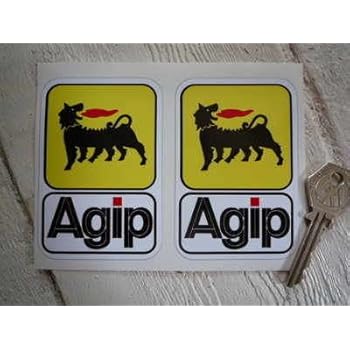 Amazon | Ducati Agip 4T Super Racing Engine Stickers アジップ ステッカー デカール ...