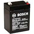 Bosch BA12-2.9 12V 2.9AH VRLA AGM Rechargeable Standby Battery Black ...