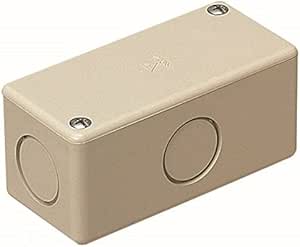 Amazon.co.jp: 未来工業 ユニバーサルボックス ノック付 ミルキーホワイト 1個価格 PVU-28M: DIY・工具・ガーデン