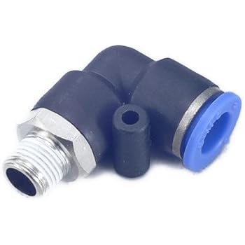 Amazon | SK11 ワンタッチ管継手 エルボユニオン 6mmホース用 KQ2L06-M5A | DIY・工具・ガーデン