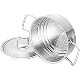 Scanpan Impact Multi Steamer Insert with Lid 16/18/20 cm Silver ...