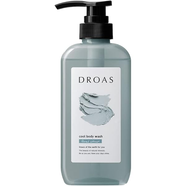 ドロアス クレイ ボディ ウォッシュ モイスト（つめかえ用）DROAS 泥 ボディケア ボディソープ 350mL - 日焼け止め・UVケア