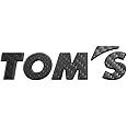 Amazon | トムス(Tom’s) TOMSエンブレム マットカーボン 08233-TS005 | エンブレム | 車＆バイク