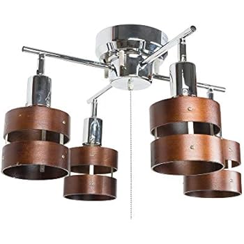 Amazon | インターフォルム(INTERFORM INC.) ペンダントライト VARASTO - ヴァラスト - BK ブラック 適用畳数:6畳~8畳 LT-8255BK ...