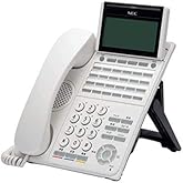 Amazon | DTL-24D-1D(WH)TEL NEC AspireX DT300 24ボタンデジタル多機能電話機(WH) ビジネスフォン | NEC | 電話機本体