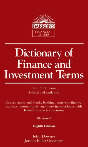 Amazon | Dictionary of Finance and Investment Terms (Barron's Business ...
