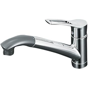 Amazon | KVK 流し台用シングルレバー式シャワー混合水栓 KM5031JT | キッチン用水栓