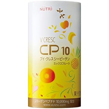 Amazon | ニュートリー ブイ・クレスCP10 ミックスフルーツ味 125ml 30本入/箱 栄養補給飲料 飲むサプリメント | ニュートリー | 介護用飲料