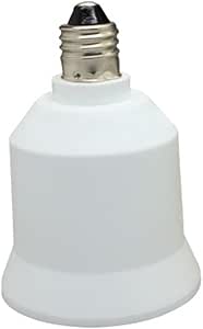 Amazon | E11→E27 口金変換アダプタ E11→E26電球ソケット変換 E11ソケット (1個) | SF-RC MODEL | 口金変換アダプタ