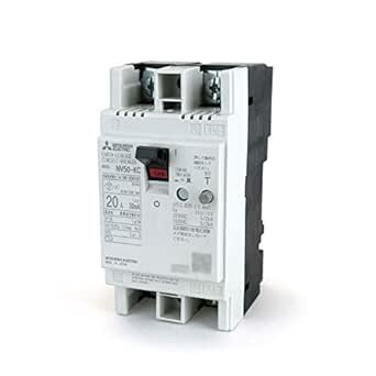 Amazon.co.jp: Mitsubishi Electric NV50-KC 2P 40A 30MA Circuit Board Circuit Breaker (2 Poles ...