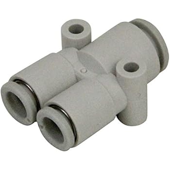 Amazon | SK11 ワンタッチ管継手 異径ストレート 6mm/8mm KQ2H06-08A | DIY・工具・ガーデン