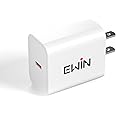 Amazon | Ewin タイプc 急速充電器 30W PD Type-C 充電器 USB-Cコンセント 小型 軽量 (iPhone iPad Macbook Surface対応) PSE ...