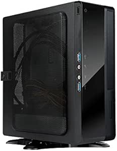 Amazon.co.jp: IW-BQ656/150N-U3 In Win Mini-ITX対応 PCケース USB3.0ポート搭載＆VESA ...